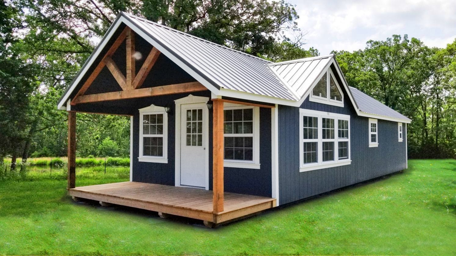 12 x30 Foot Custom Cottage with Dormer - Sheds Quebec | West Quebec ...